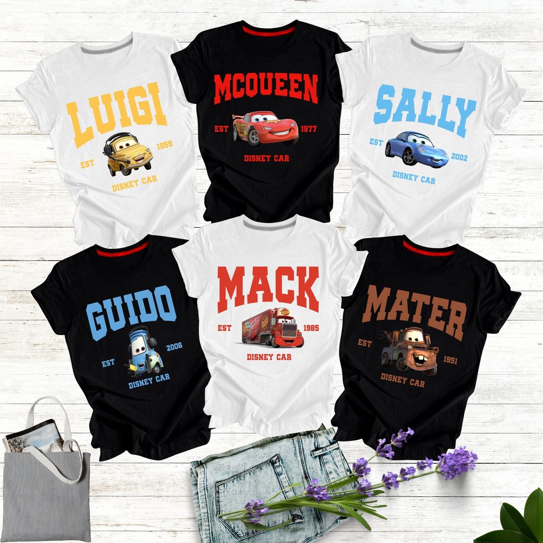 Disney Cars, Shirts for All Ages, Disney Lightning Mcqueen Birthday Boy ...