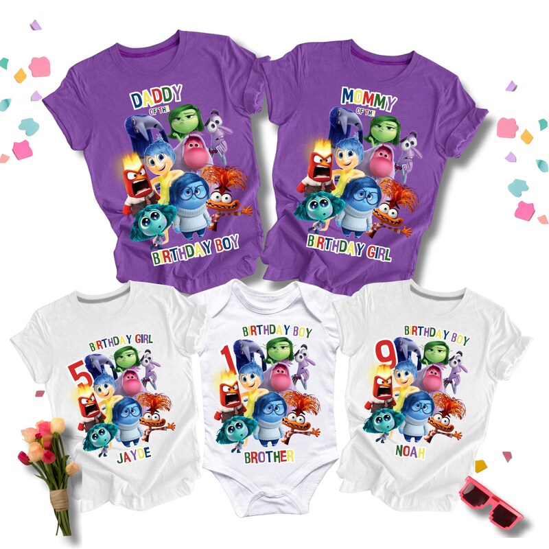 Inside Out Birthday - Etsy