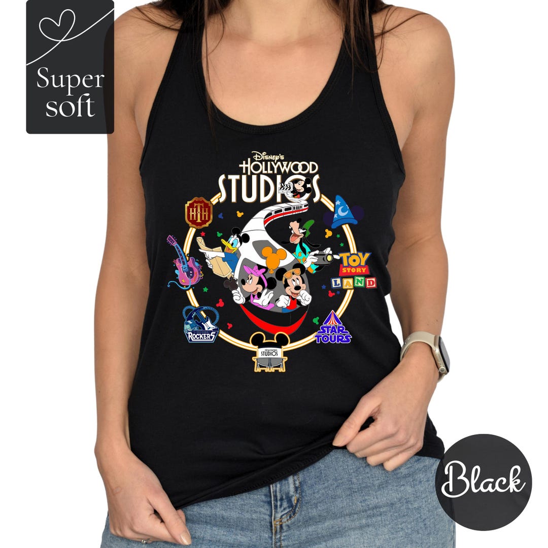 Disney Hollywood Studios Tank Top, Mickey Hollywood Studios, Retro ...