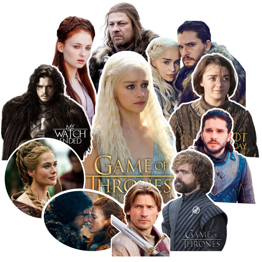 30 Digital Stickers, Game of Thrones Digital Sticker Designs,iphone ...