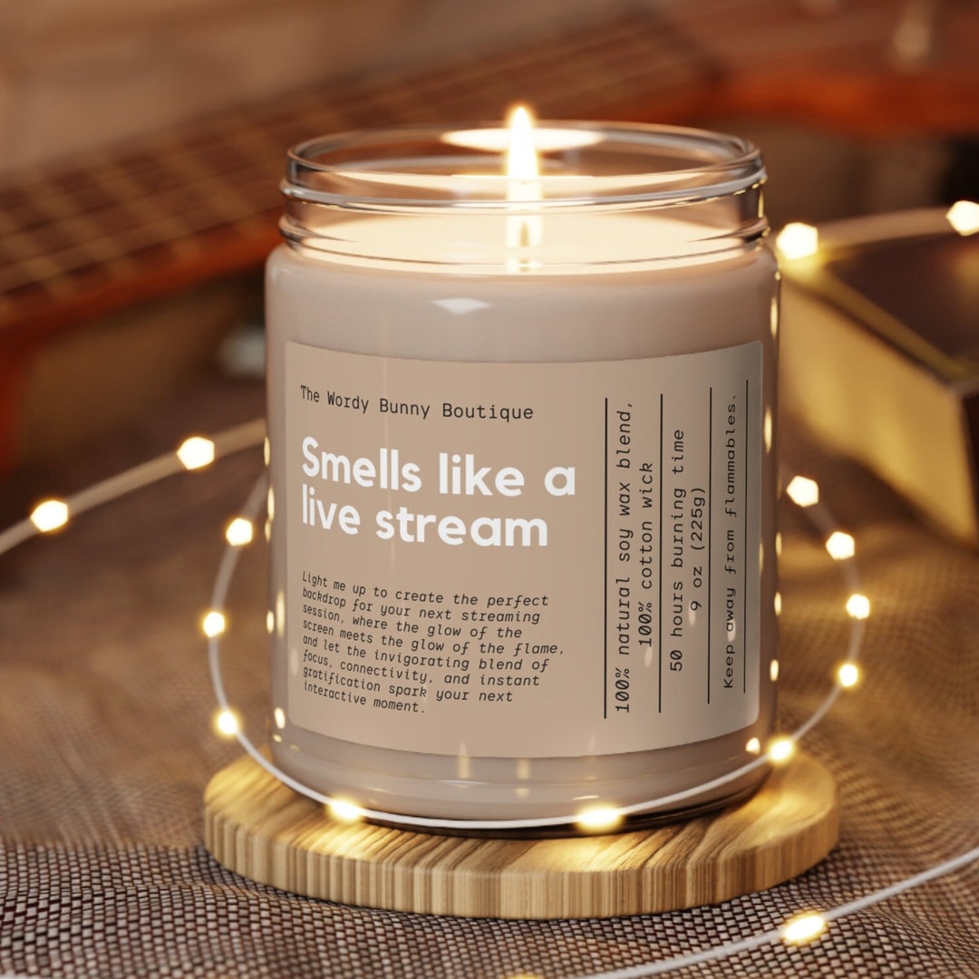 Social Media Manager Gift, Youtuber Gift, Streamer Candle, Content ...