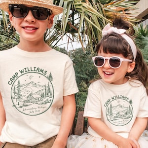 Custom Family Camping Shirts, Personalized Camp Shirt, Family Reunion ...