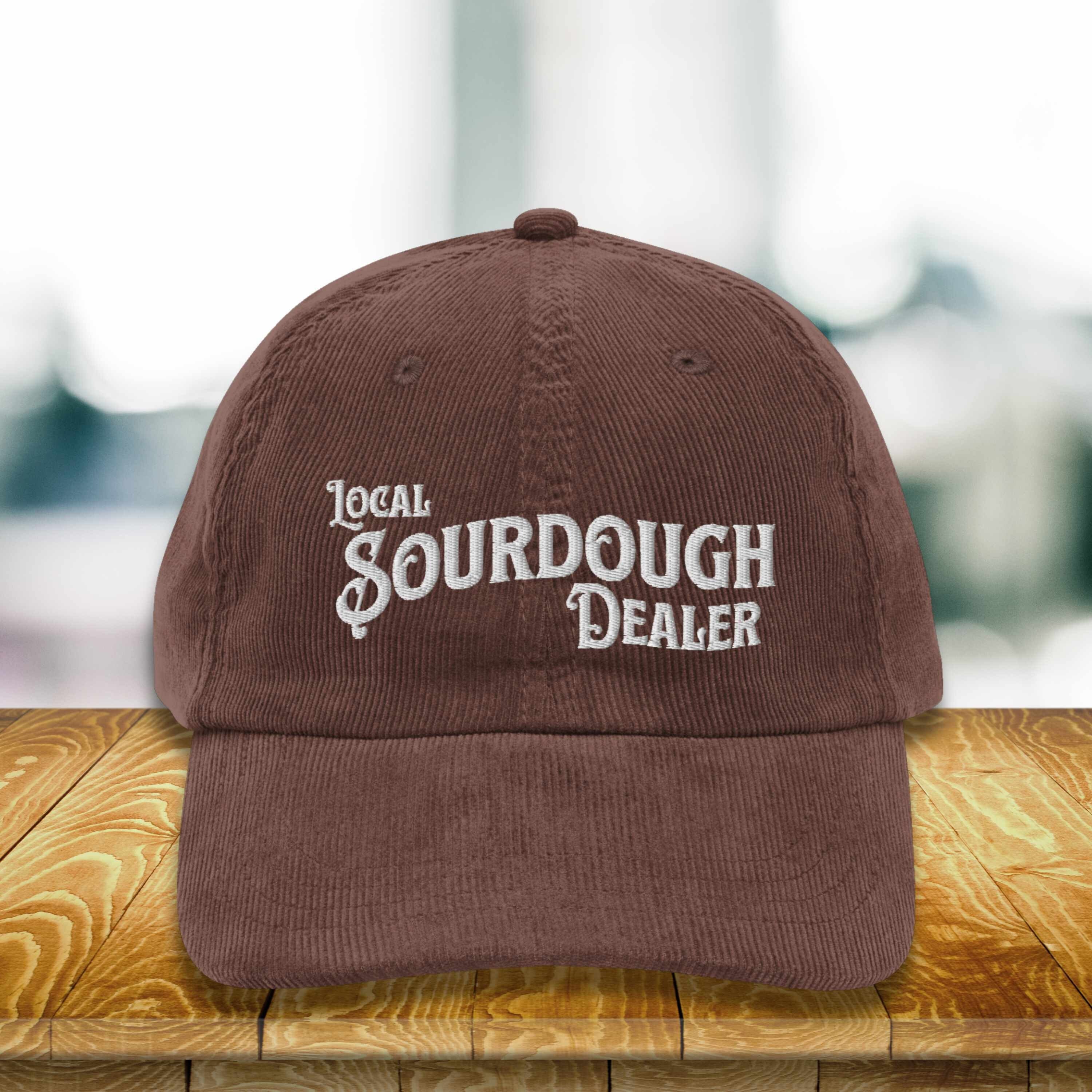 Embroidered Sourdough Corduroy Hat, Sourdough Gifts Baking Hat ...