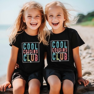 Custom Cousin Crew Shirts Cool Cousins Club Shirt Matching Cousins ...