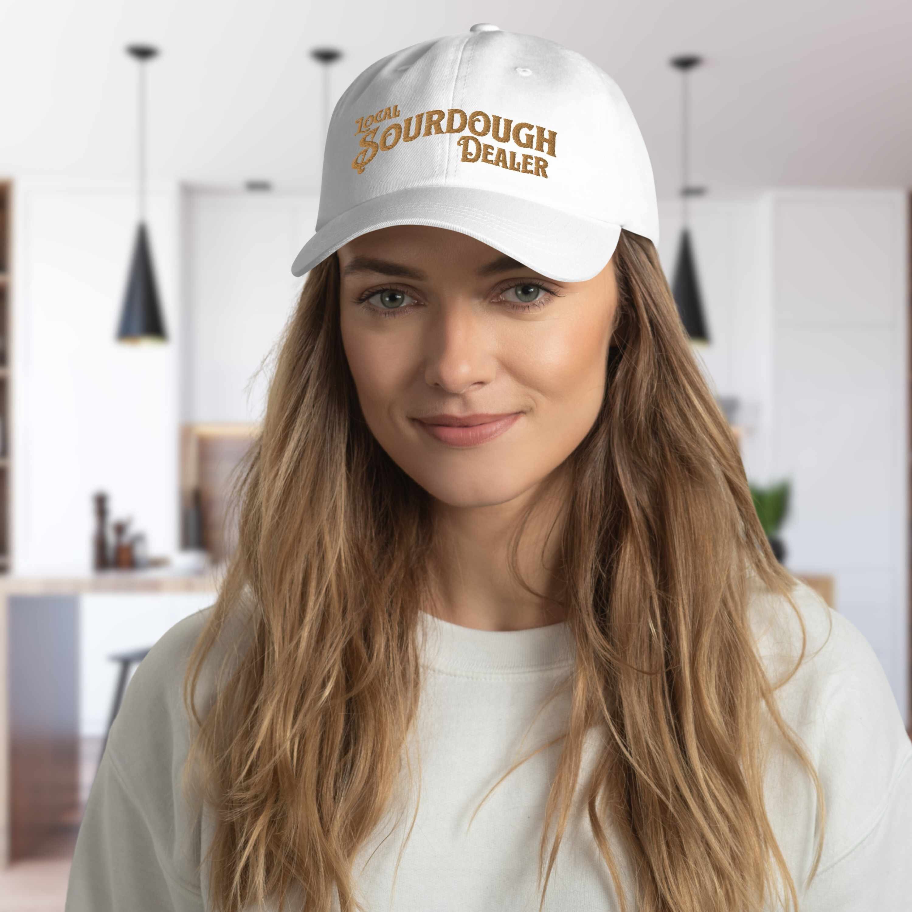 Embroidered Sourdough Corduroy Hat, Sourdough Gifts Baking Hat ...