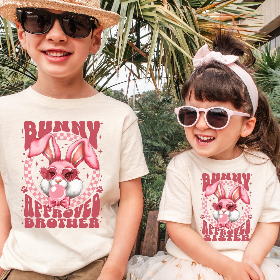 Custom Family Easter Shirts Personalized Bunny Approved Matching ...