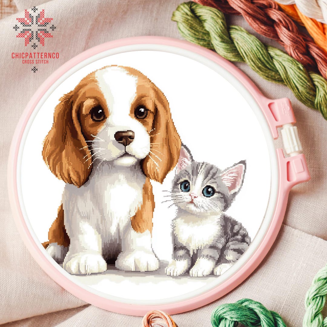 Dog Cross Stitch Pattern, Cross Stitch Patterns Designs, Cross Stitch ...