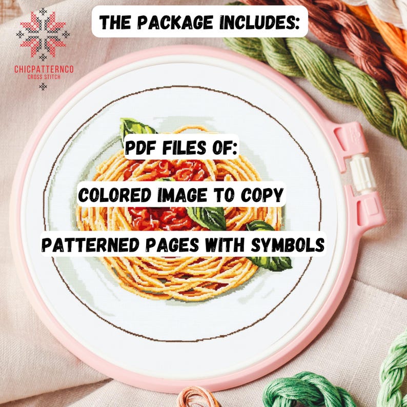 Spaghetti Cross Stitch Pattern Embroidery, Cross Stitch Designs, Cross ...