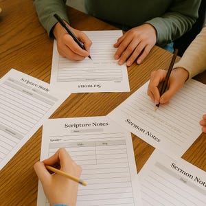 Faith-based Bible Study & Prayer Journal – Printable and Digital Bundle ...