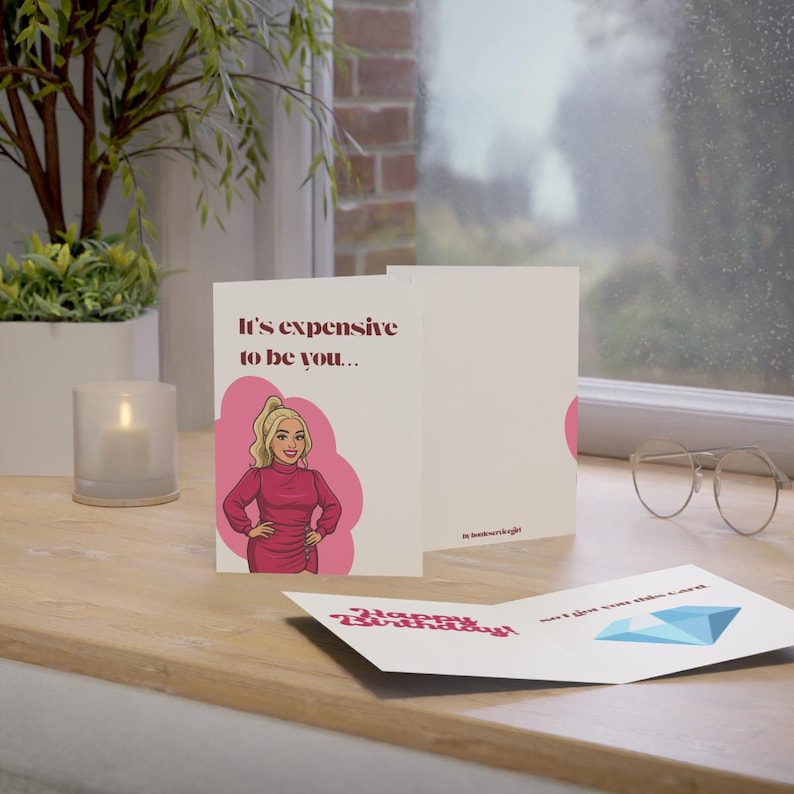 Erika Jayne Birthday Card: Funny Housewives Gift (digital Download 5x7 ...