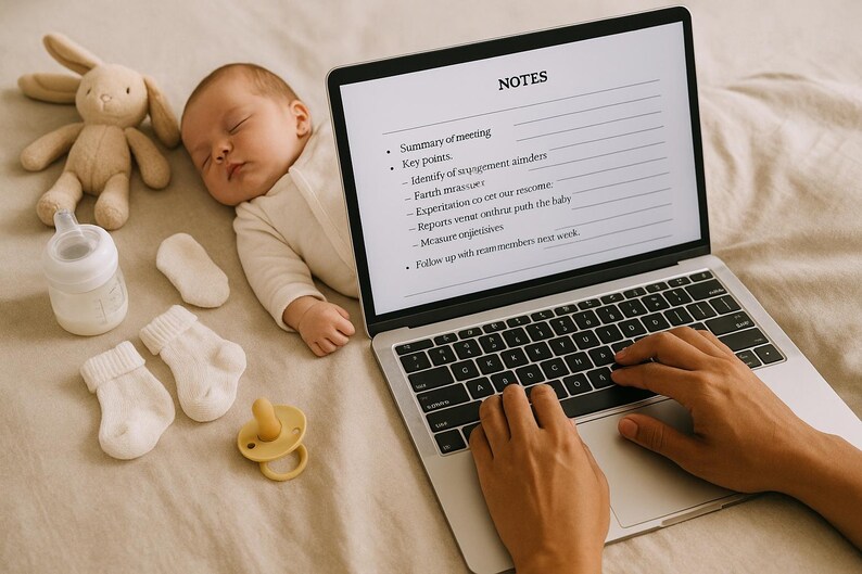 Minimalist Newborn Baby Planner – Editable Canva + PDF Download – Baby ...