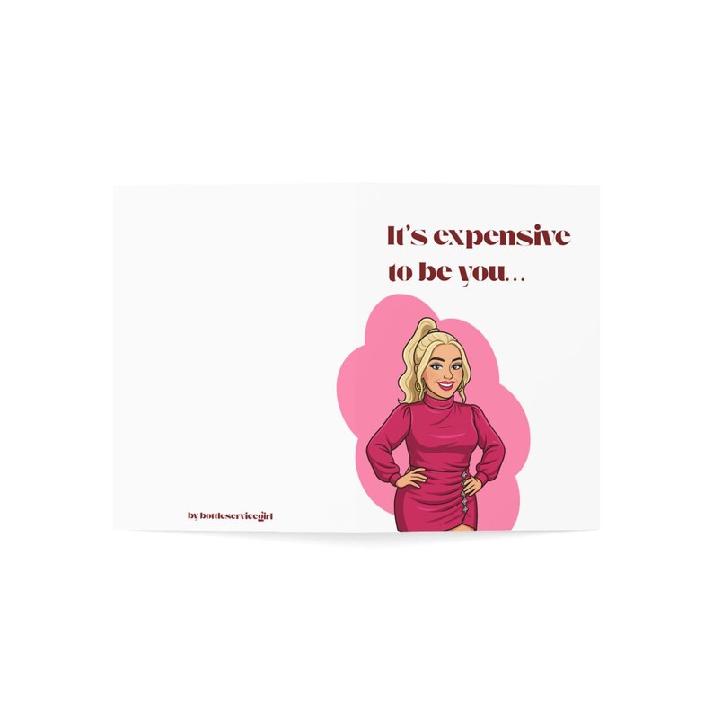 Erika Jayne Birthday Card: Funny Housewives Gift (digital Download 5x7 ...