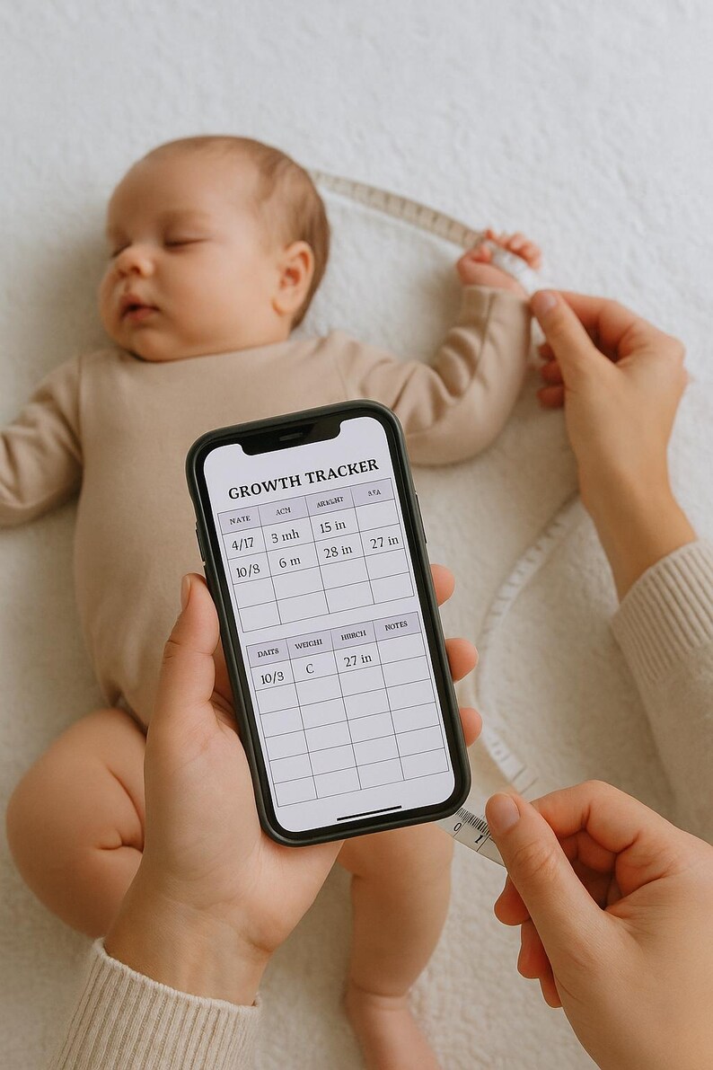 Minimalist Newborn Baby Planner – Editable Canva + PDF Download – Baby ...