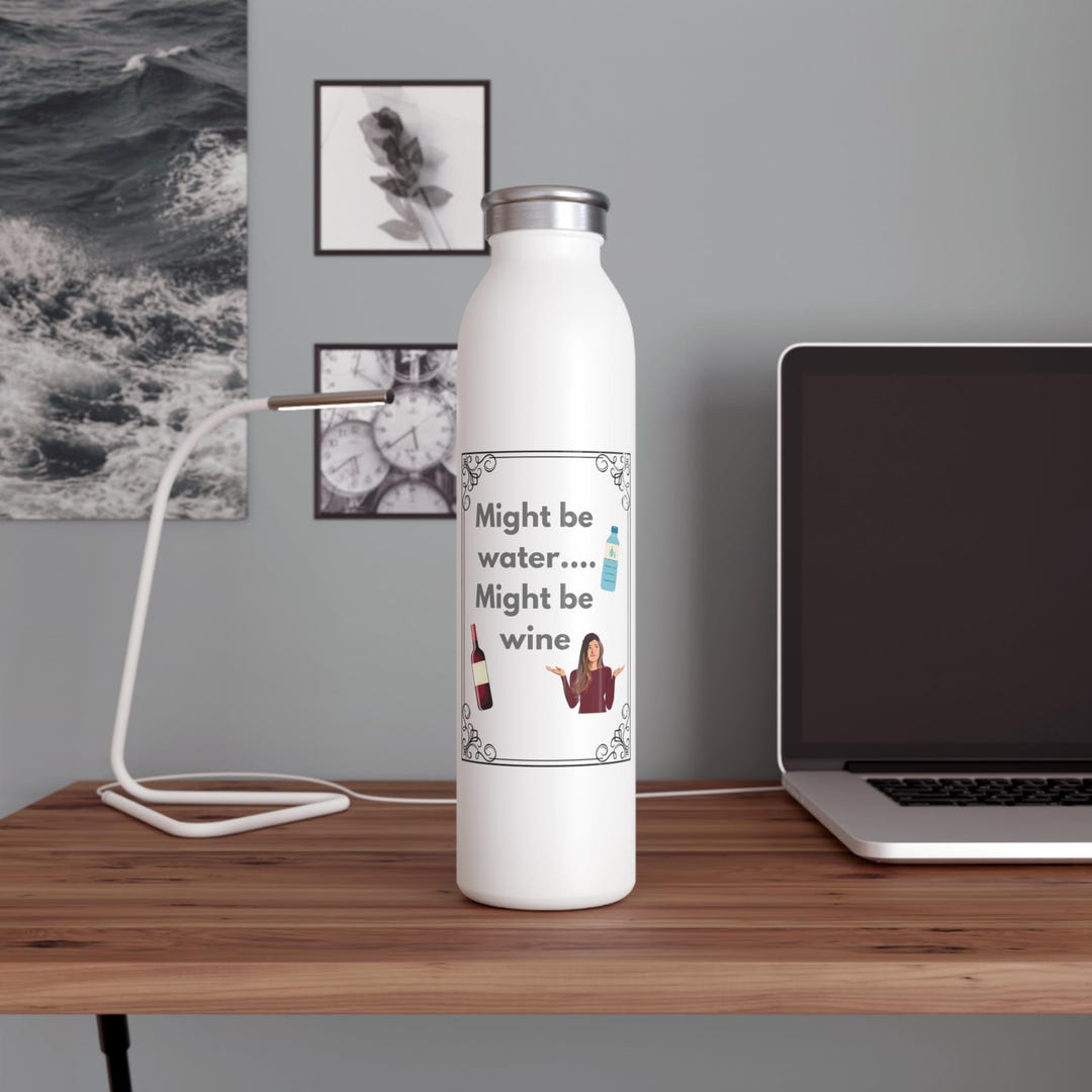 Funny Water Bottles - Perfect Gift for Wine Lovers, Stylish Hydration ...
