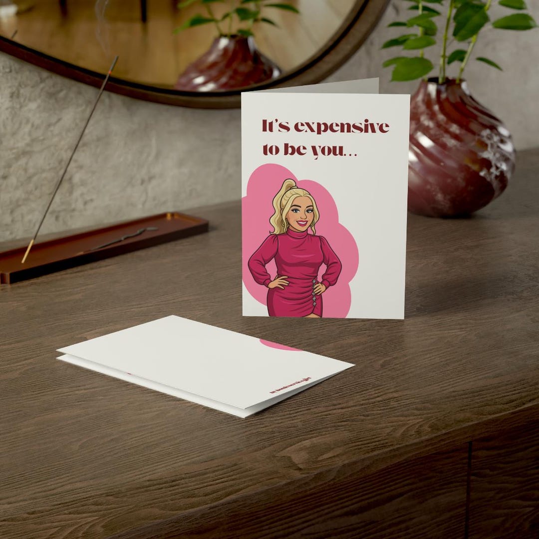 Erika Jayne Birthday Card: Funny Housewives Gift (digital Download 5x7 ...