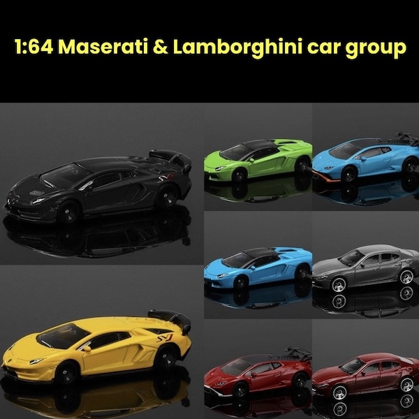 1:64 Gulf Fleet Showroom Miniature Building Model, Model Car Storage ...