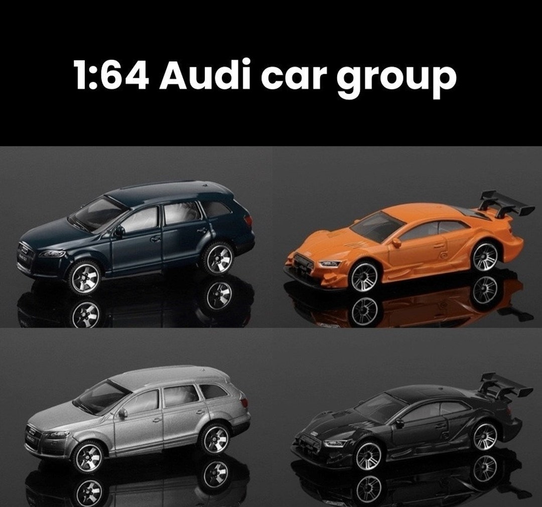 1:64 Audi Car Group Street View Miniature Models, Mini Scene ...