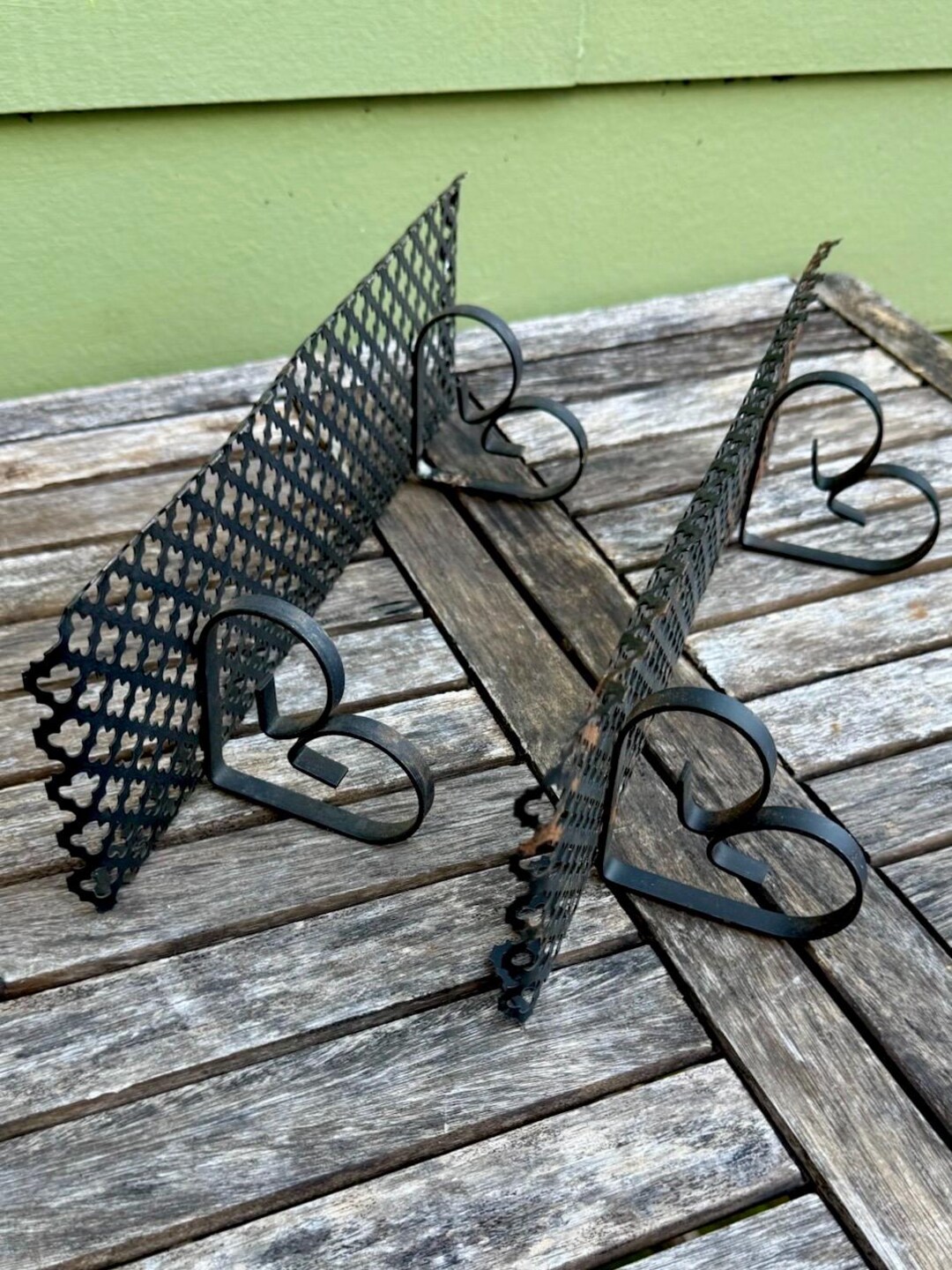 Vintage Pair Mcm FLOATING WALL SHELF Ledge Metal Mid Century Modern - Etsy