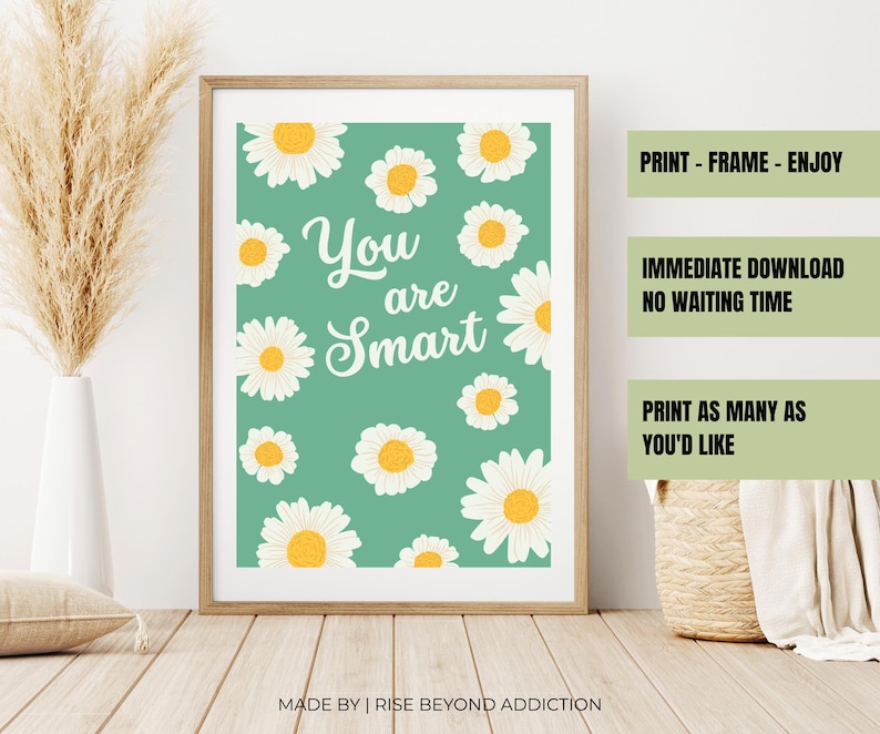 Affirmations for Kids, Classroom Posters, You Are Affirmations ...