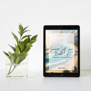 Summer Self-love Bucket List Ebook Interactive PDF 65 Steps to Have a ...