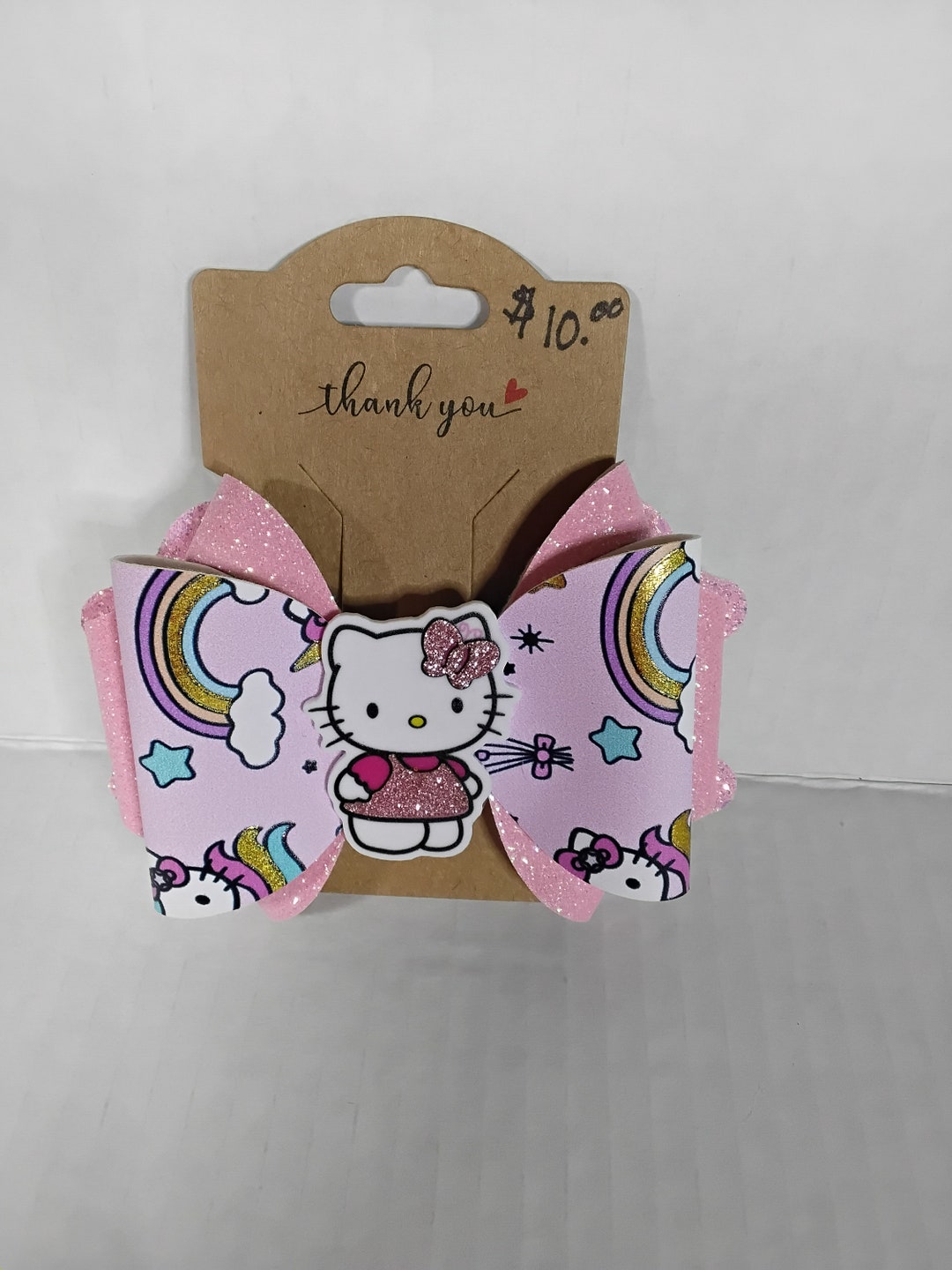 Hello Kitty Hair Bow - Etsy