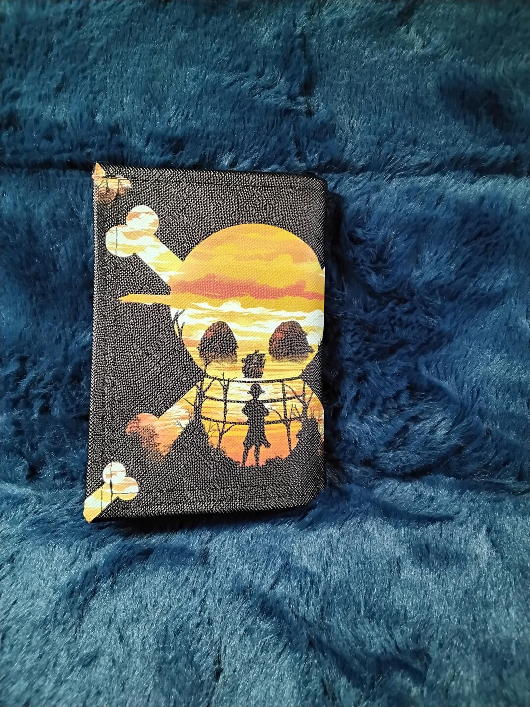 Staw Hat Pirate Tri-fold Wallet - Etsy