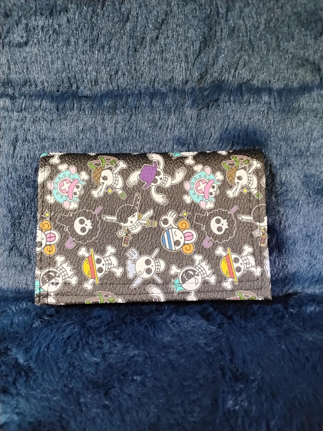 One Piece Jolly Roger Tri-fold Wallet - Etsy