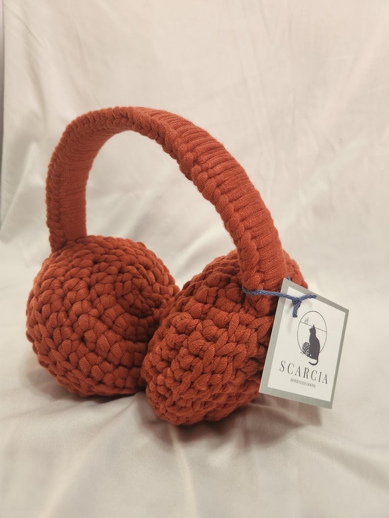Handmade Crochet Earmuffs - Etsy
