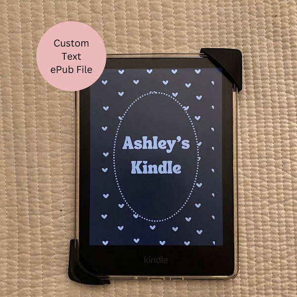 Kindle Lock Screen Custom Hearts - Etsy