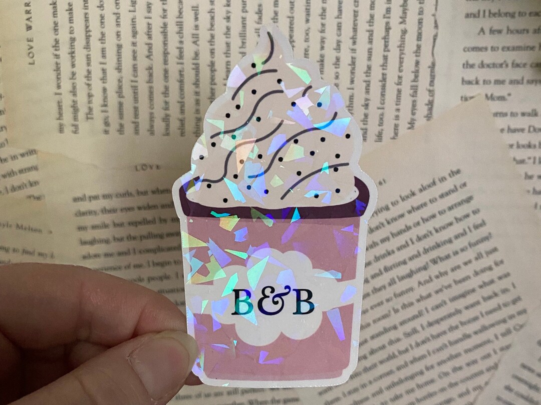 ICECREAM STICKER | Cookies and Cream Ice Cream Holographic Kindle ...
