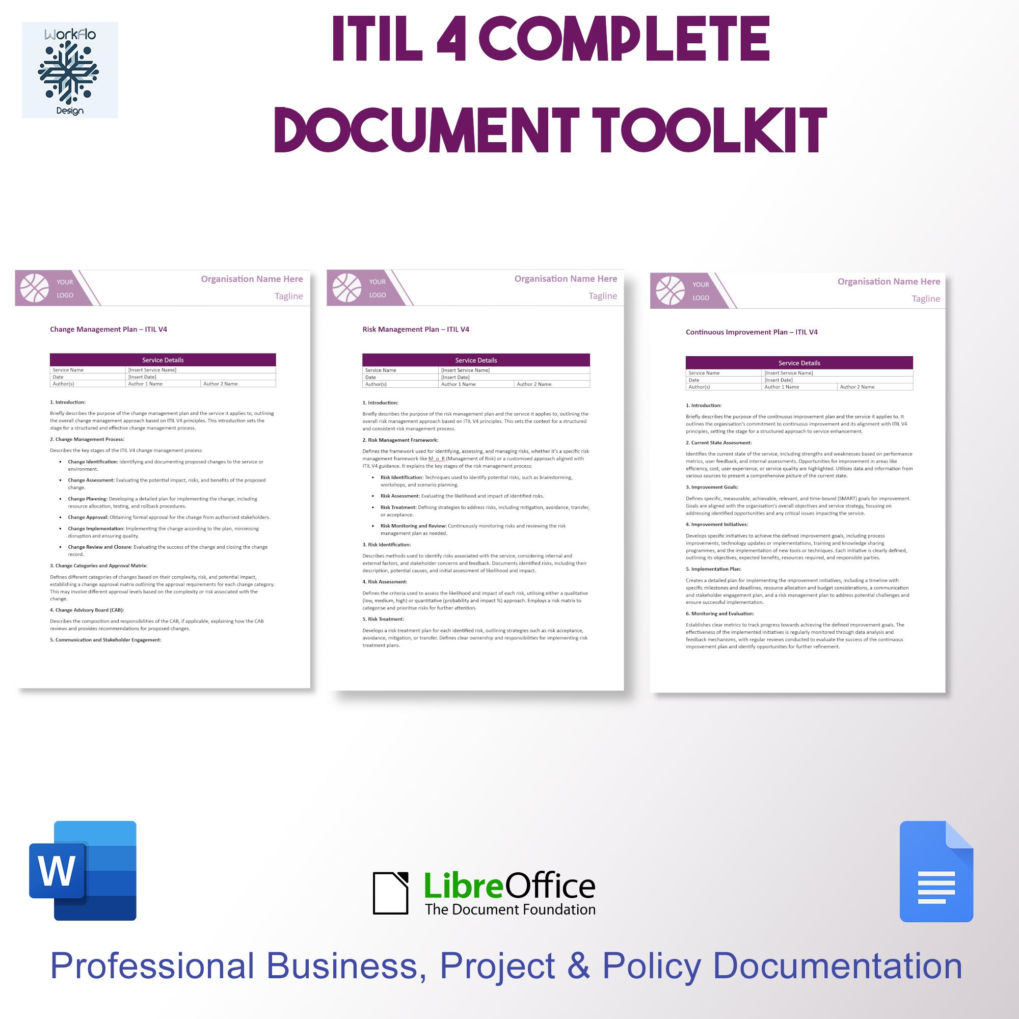 Complete ITIL 4 Service Management Toolkit: Implementation, Operation ...