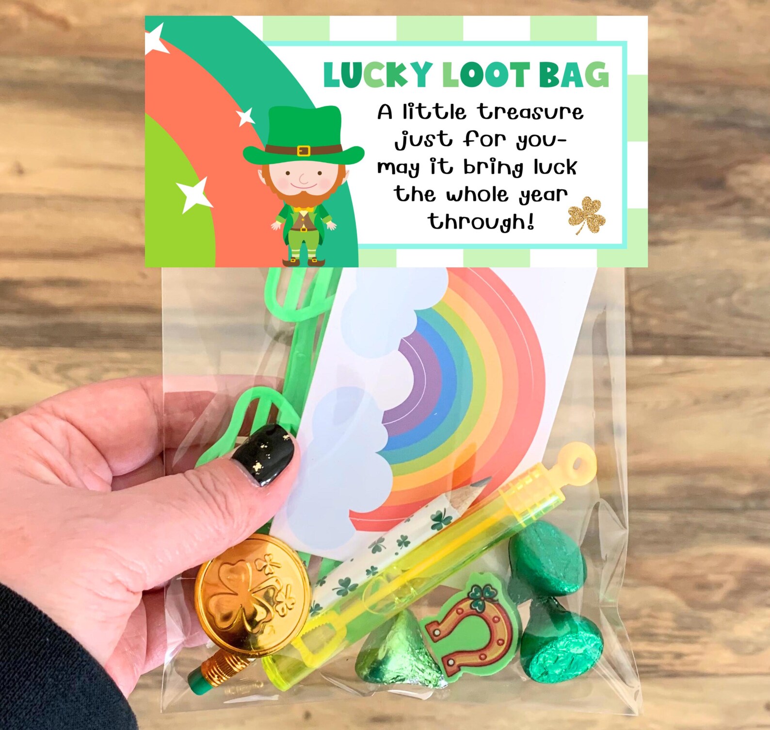 Lucky Loot Favor Gift Bag St Patrick's Day Gift | Gifts From the ...