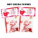Hot Cocoa Valentine's Day Favors | A Little Treat for Someone Sweet ...