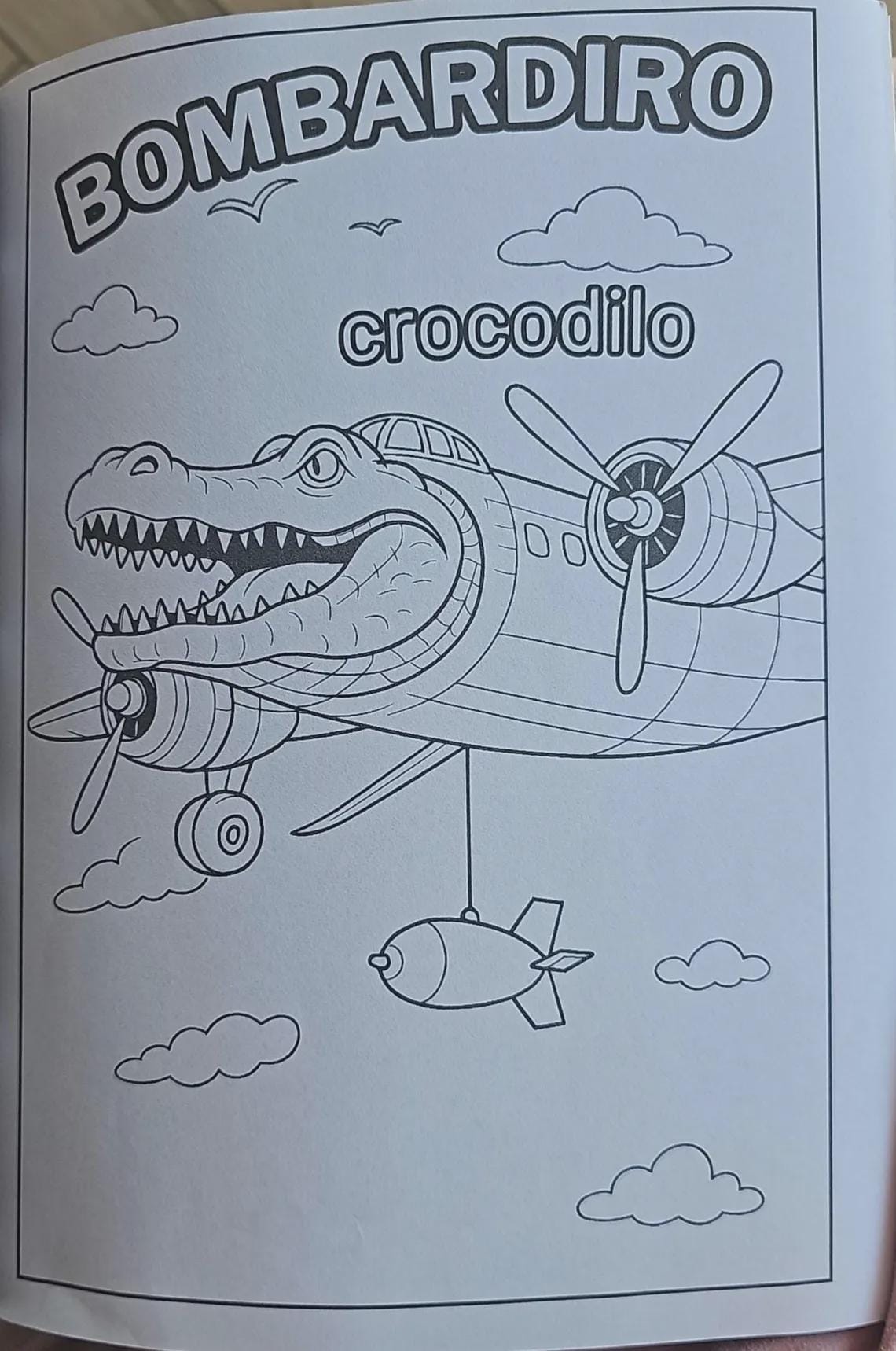 Tralalero Tralala Brainrot Coloring Pages for Kids – Digital Download ...