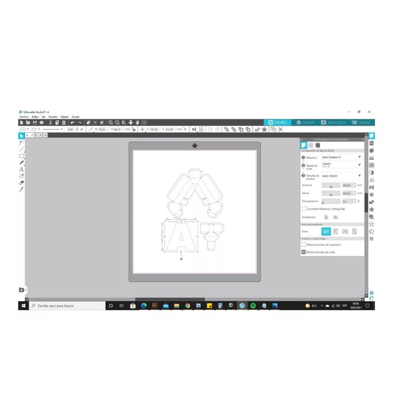 3D and 4D Letters and Numbers Templates A-Z & 0-9 | STUDIO and PDF ...