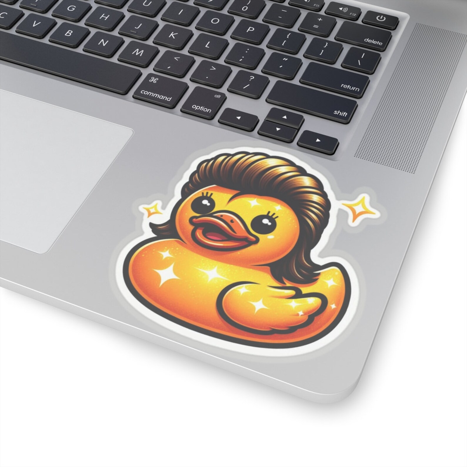Shiny, Mullet, Duck, Sticker - Etsy