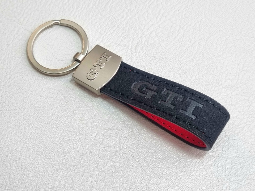 Gti Keychain Leather Logo Keyring Golf Mk7 Mk8 Mk6 Mk5 Polo Car ...