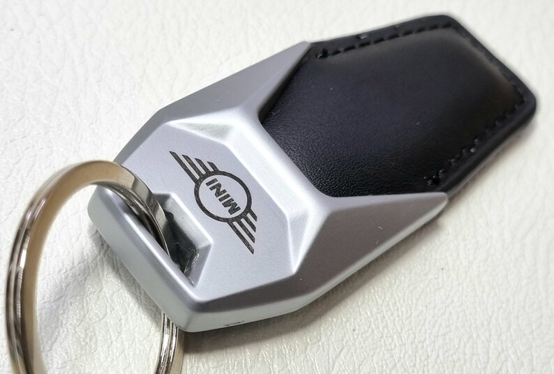 Mini Cooper Keychain Leather Keyring Logo JCW Car Accessories Gift for ...