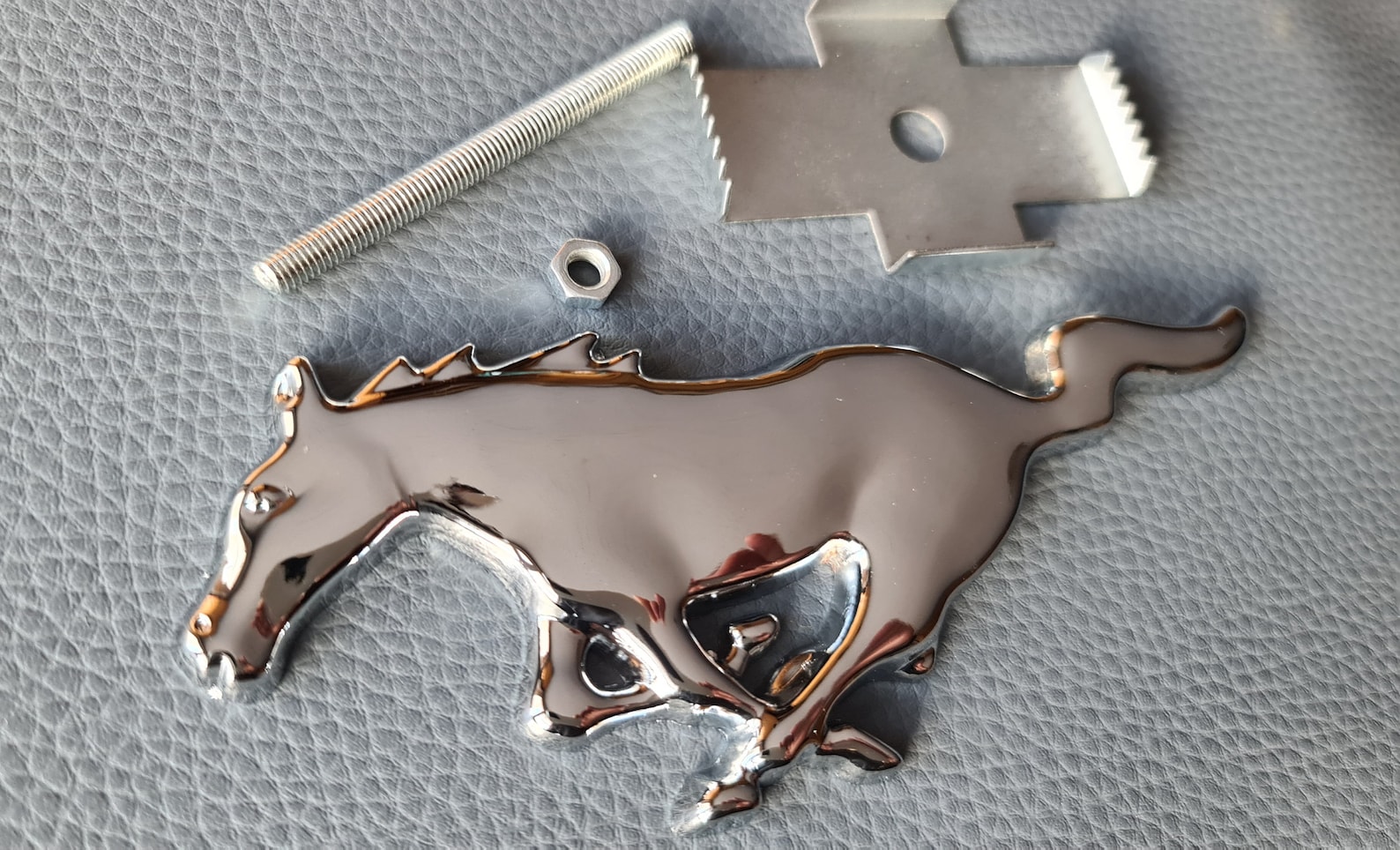 Mustang Grille Badge Metal Logo Grill Emblem Car Accessories - Etsy