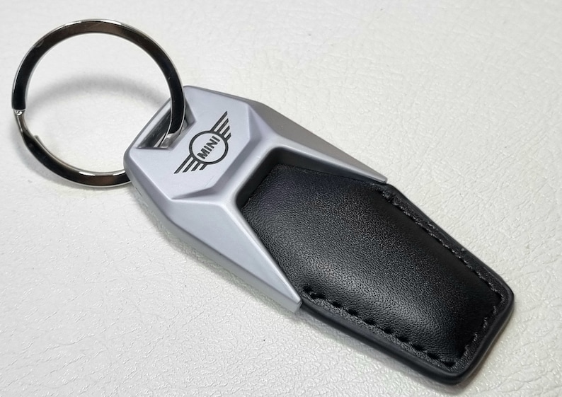 Mini Cooper Keychain Leather Keyring Logo JCW Car Accessories Gift for ...