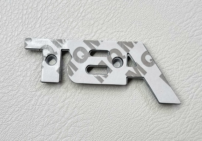 Abt Rear Trunk Emblem Logo Black Tailgate Badge Sticker Car Accessories ...