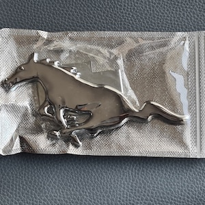 Mustang Grille Badge Metal Logo Grill Emblem Car Accessories - Etsy