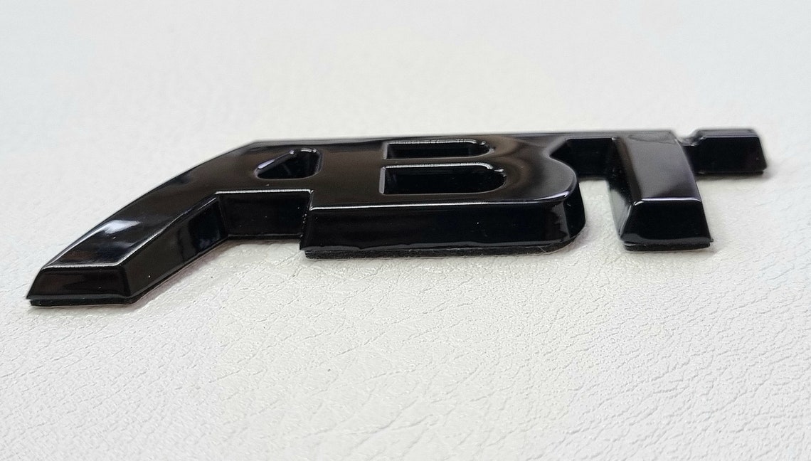 Abt Rear Trunk Emblem Logo Black Tailgate Badge Sticker Car Accessories ...