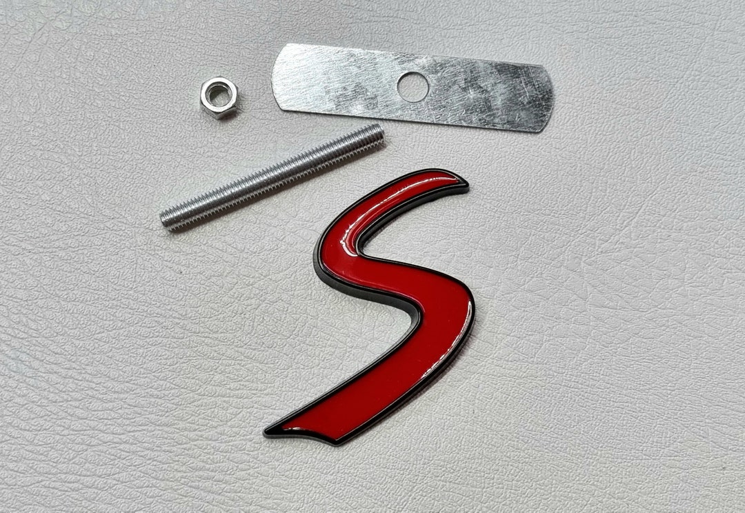 Cooper S Grille Badge Logo Front Grill Emblem Mini JCW R53 R55 R56 R57 ...