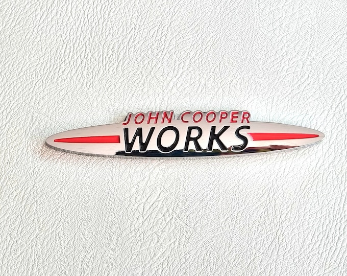JCW John Cooper Works Badge - Etsy