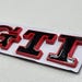 Gti Emblem Badge Rear Trunk Logo Sticker Polo Golf Mk7 Mk6 Mk8 Mk5 Car ...