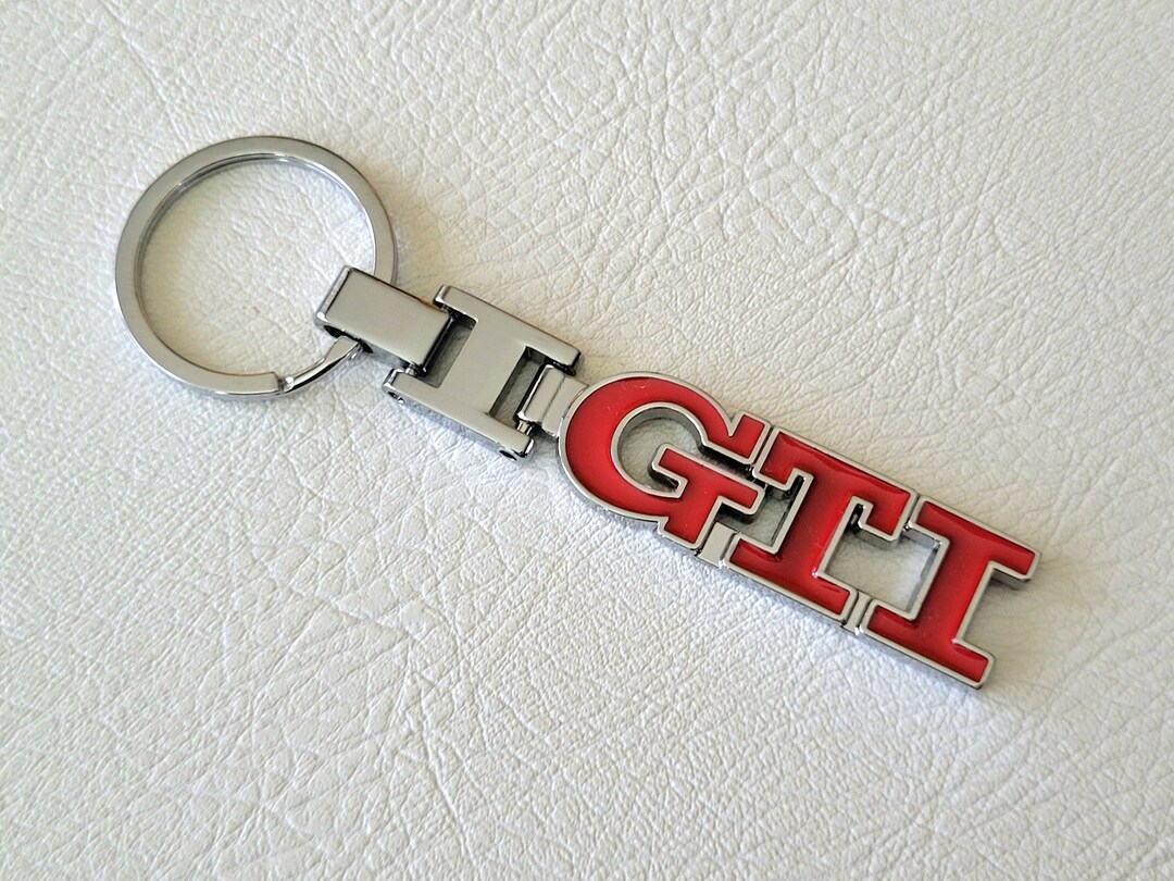 Gti Keyring Metal Logo Keychain Golf Mk7 Mk8 Mk6 Mk5 Polo Car ...