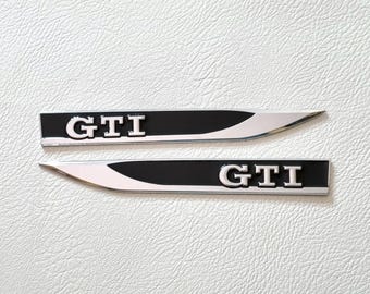Gti Logo Emblem Side Wing Fender Badge Sticker Mk7 Mk8 Mk6 Car ...