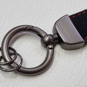 Mustang Keyring Leather Alcantara Logo Horse Keychain Lanyard Gt500 ...