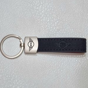 Mini Cooper Keychain Leather Keyring Logo JCW Car Accessories Gift for ...